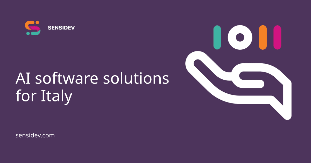 AI Software & Solutions for Companies in Italy